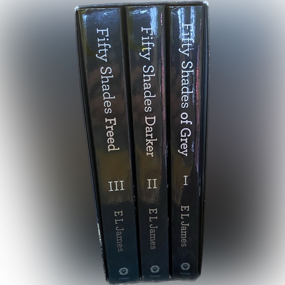 Fifty Shades | Other | Fifty Shades Trilogy Series Of Books E L James ...